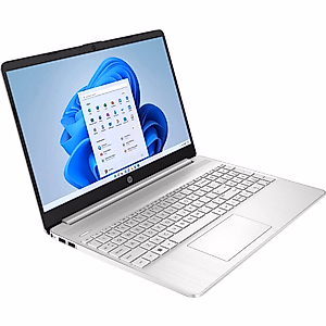 HP Pavilion 15 Laptop, 15.6" HD Touchscreen, Intel Core i5-1135G7 Processor, 64GB Memory, 1TB SSD, USB-C, HDMI, Windows 11 Home, Silver, JVQ MP