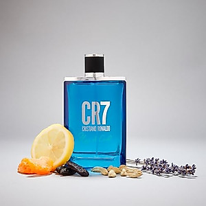 Cristiano Ronaldo - CR7 Play It Cool - Men's Eau de Toilette Spray - Fresh Spicy & Aromatic Fragrance With Notes of Bergamot, Cardamom & Amber - 1.7oz