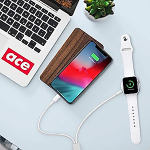 [Apple MFi Certified] 2 in 1 for Apple Watch Charger Portable Wireless Watch Charging Cable Compatible with Apple Watch Series 8/7/SE/6/5/4/3/2/1 and iPhone 12/13/14/Pro/Max/XR/XS Max/X