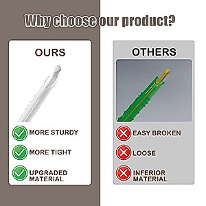 Pack of 12 Plastic Chip Clip Stick, Reusable Bag Sealer Stick for Kids Snacks Seasoning Cooking Backing, Stay Fresh Bag Sealer Sticks Kit, 4 Size in One Set