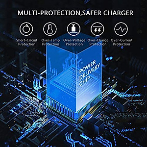 iPhone 14 13 12 11 Charger Cube 3-Pack Plug Charging Block for 14 13 12 11 Pro Max XS X XR SE 8 7 6 6S Plus, iPad, AirPods Pro, LUOATIP 20W USB C Power Adapter Fast PD USBC Wall Brick Type C Box