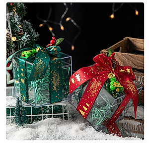 Acrylic Box with Lid Clear Acrylic Box Plastic Square Cube Christmas Display Boxes 24 Packs Transparent Candy Jewelry Organizing Storage Box Wedding Party Favor Decorations Box