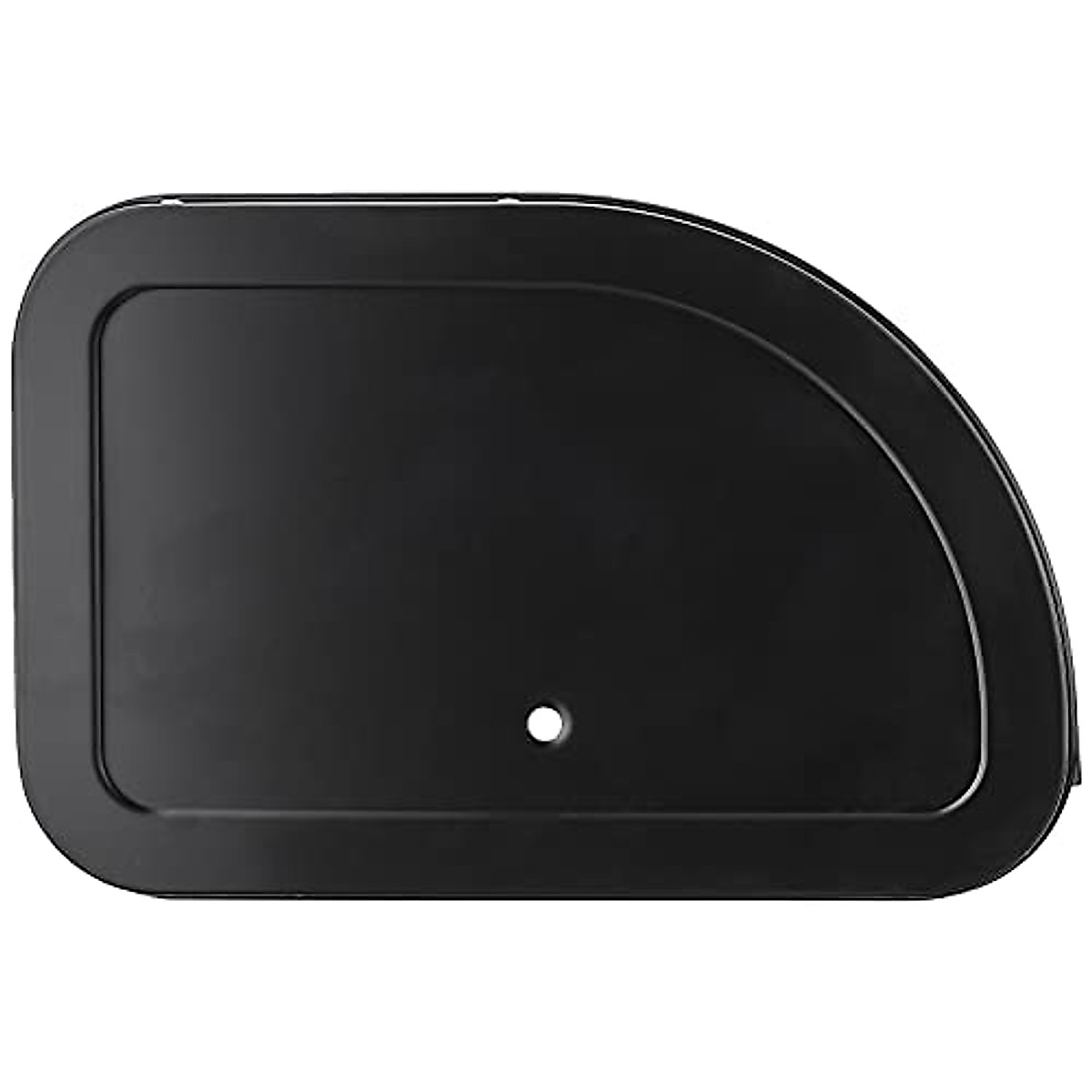 Brabantia Roll Top Bread Box (Matt Steel Fingerprint Proof) Large Front Opening Flat Top Bread Box, Fits 2 Loaves, Ideal for Kitchen Counter