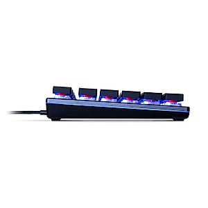 Cooler Master USB Type-C (Keyboard Side), USB 2.0 Type A (Computer Side) Sk-650-Gklr1-US SK650 Mechanical Keyboard with Cherry MX Low Profile Switches In Brushed Aluminum Design,BlacK Layout,Full