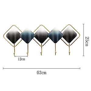 XDCHLK Creative Hook Key Storage Rack Entrance Door Coat Hook Wall Decoration Coat Hook Wall Hanging