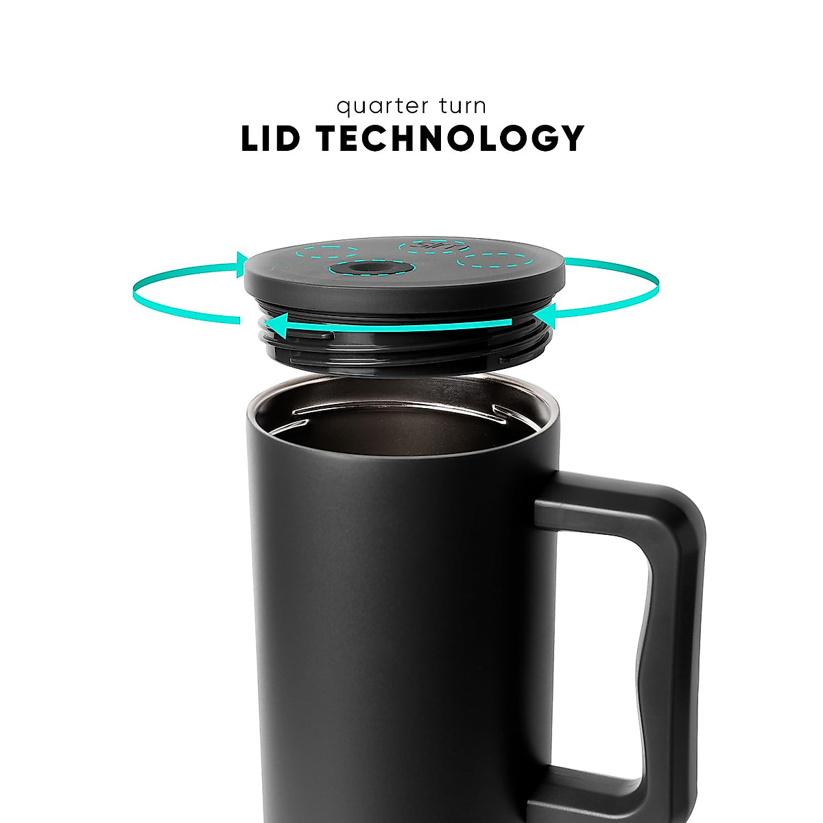 Simple Modern 40 oz Tumbler with Handle and Straw Lid | Insulated Reusable Stainless Steel Water Bottle Travel Mug Iced Coffee Cup | Gifts for Women Men Her | Trek Collection | 40oz | Lavender Mist