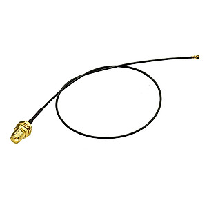 BINGFU U.FL IPX IPEX MHF4 to RP-SMA Female Bulkhead Mount WiFi Antenna Cable 20cm 8 inch 2-Pack for Intel AX200NGW 8265AC 8265NGW 7265AC 9560AC M.2 NGFF Interface Wireless Network Card WiFi Adapter