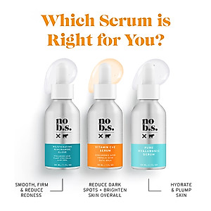 No B.S. (No Bad Stuff) Vitamin C + E Serum - Firming Face Serum for Anti-Aging, Smooths, Hydrates, Plumps Fine Lines & Reduces Dark Spots (1 fl oz)
