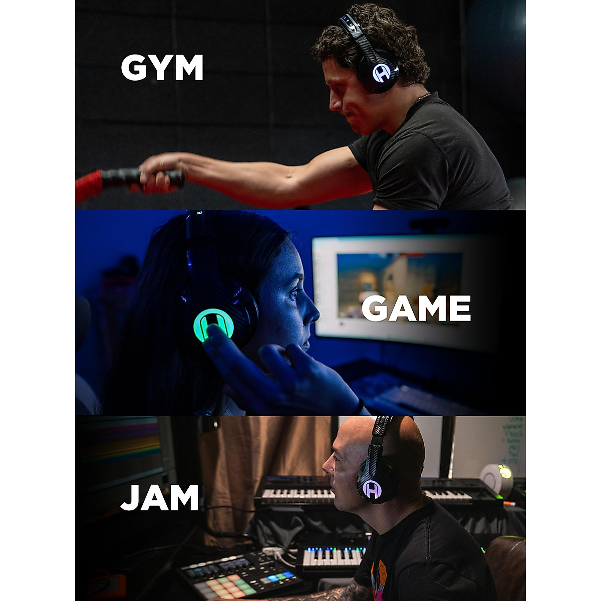 HAYMAKER The, Noise Cancelling Bluetooth Headphones, Premium HD Sound & Long Battery Life, Competitive Gaming Headset for Xbox X/S, Xbox, PS5, PS4, PC, Switch, Mobile | Black