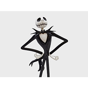 Mr. Scary Nightmare Before Christmas Mini Figure Wild Pop! Bundled with Jack Skellington Icon 5" + Disney Pumpkin King Pocket Hanger + Zero Halloweentown Character Pin! 3 Items