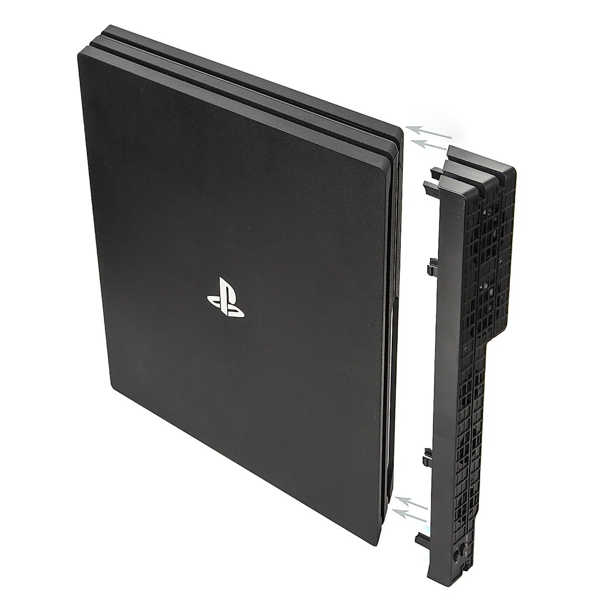 Megadream PS4 Pro USB Cooling Fan, External 5-Fans Super Turbo Temperature Cooler System with USB Cable for Sony Playstation 4 Pro Gaming Console - Black