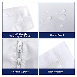 Tomato Man Portable Air Conditioner Window Seal Kit, Air Conditioner Window Ventilation Kit with 5.9" Air Conditioner Vent Hose for Air Conditioner Flush Windows (158IN)