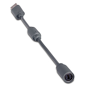 Fosmon Replacement Dongle USB Breakaway Cable for Xbox 360 Wired Controllers - Dark Grey (1 Pack)