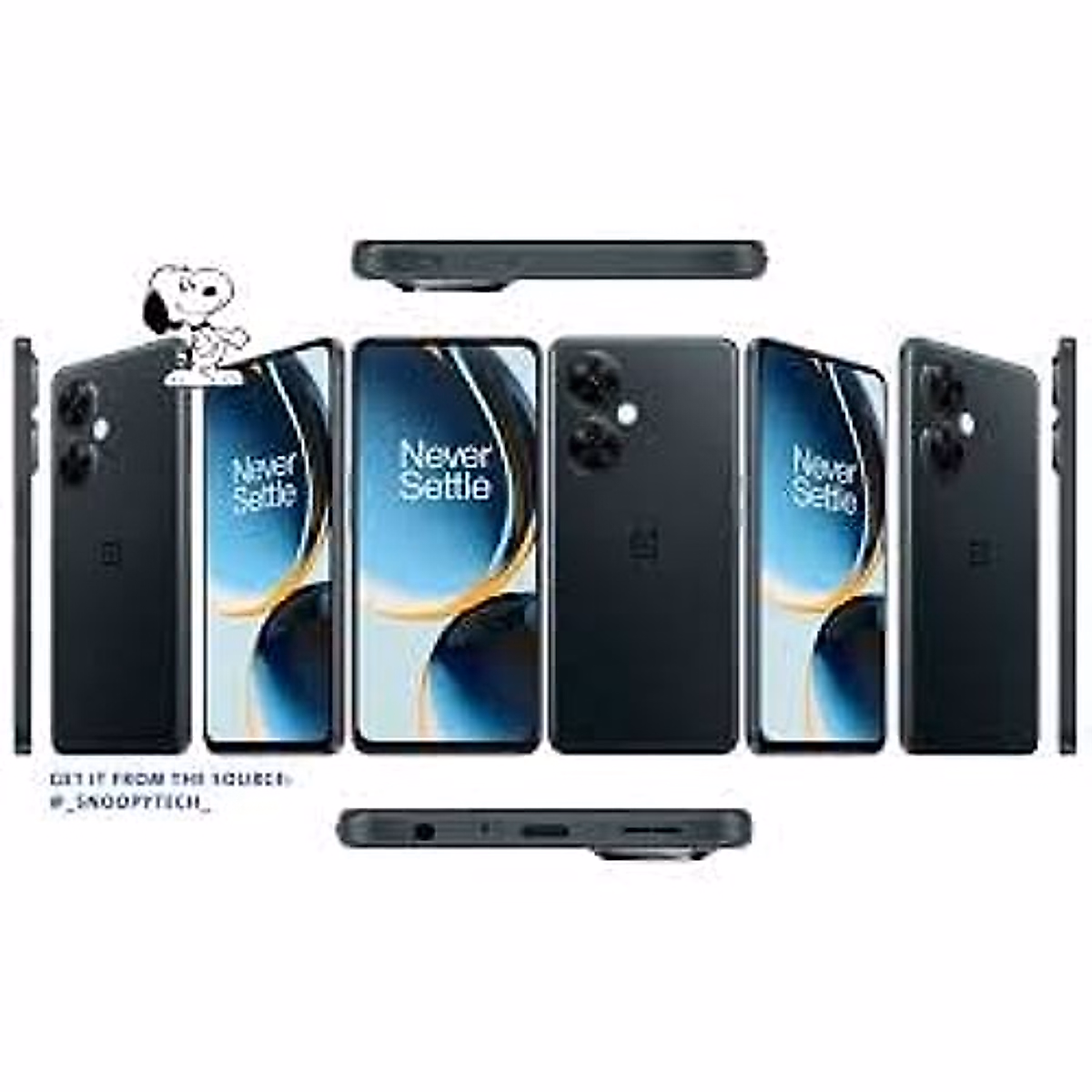 ONEPLUS Nord CE 3 Lite 5G Dual-SIM 256GB ROM + 8GB RAM (GSM only | No CDMA) Factory Unlocked 5G Smartphone (Chromatic Gray) - International Version