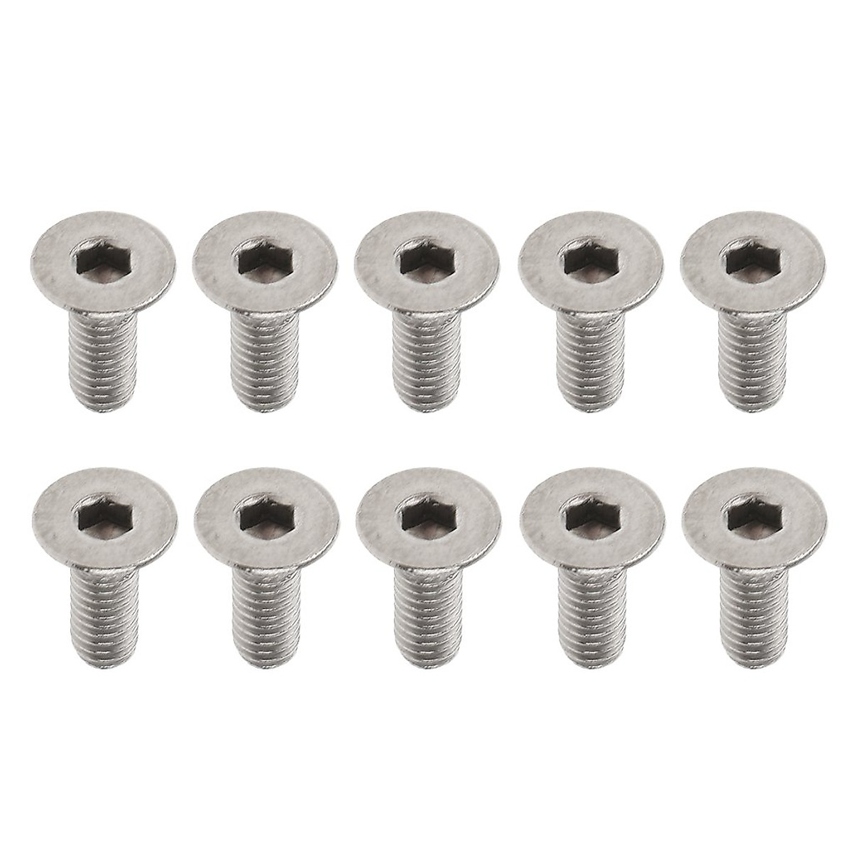 103 Titanium Alloy Screw Hex Cap Head Socket Key Bolts 6/8/10/12/15mm, M3 x 10mm