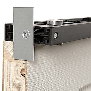 Trend Two-Part Skeleton Hinge Jig with Adjustable Blocks, Robust Carry Case & Guide Bush for Hinge Recess Cutting, Black, H/JIG/C