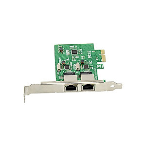X-MEDIA XM-NA3820 PCI-E 2-Port Dual 10/100/1000Mbps Gigabit Ethernet ...