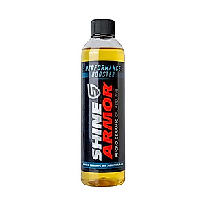 SHINE ARMOR Synthetic Engine Oil Treatment, Car Interior Cleaner & Leather Cleaner