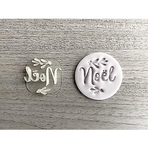 Noel Fondant Embosser, Cookie Stamp