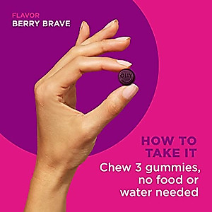 Olly Gummy Active Immunity+Elderberry, 45 Gummies (1 Pack), Berry Flavor