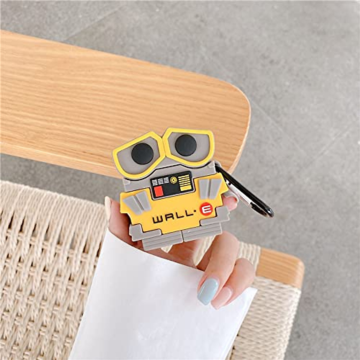 for AirPod 3 Fashion Design Fun 3D Cool Girls Boys for Air Pods 3 3rd Case (2021 New) ,Silicone Cartoon Anime Cover Case for AirPods 3rd Generation Charging Case (Wall·E)