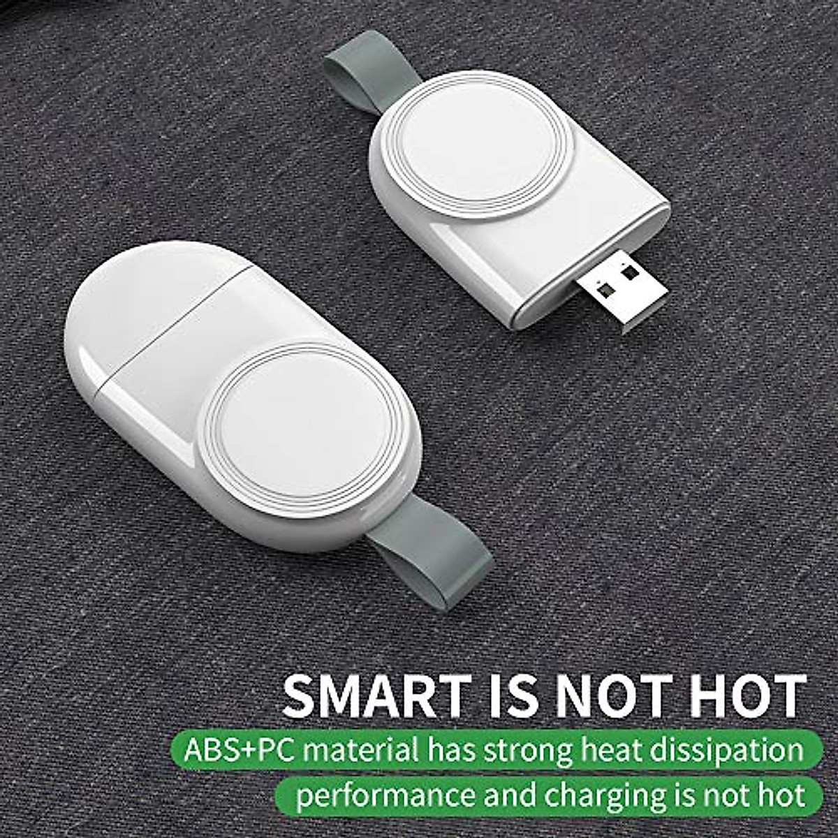 USB Charger for Apple Iwatch Watch, Magnetic Travel Portable Wireless chargering Compatible for Apple Watch Series 8 7 6 SE 5 4 3 2 1 44mm 42mm 40mm 38mm No Cable Charger