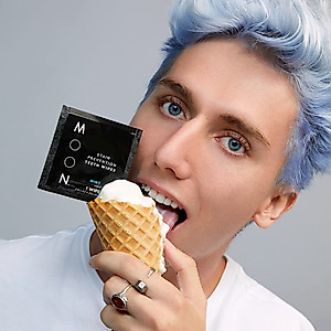 Moon Stain Prevention Teeth Wipes | Whitening + Cleansing Oral Care Wipes - 10 Wipes Per Pack