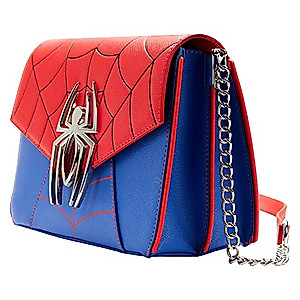 Loungefly Marvel Spider Man Color-Block Crossbody Bag Spider Man One Size