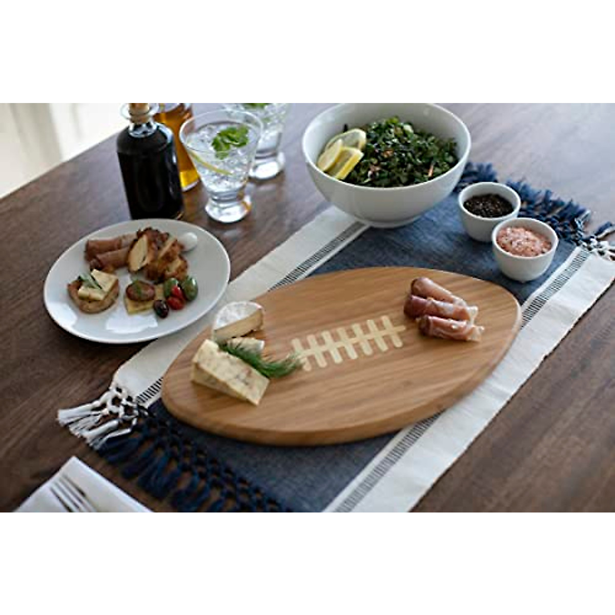Carolina Panthers Bamboo Touchdown Cutting Board