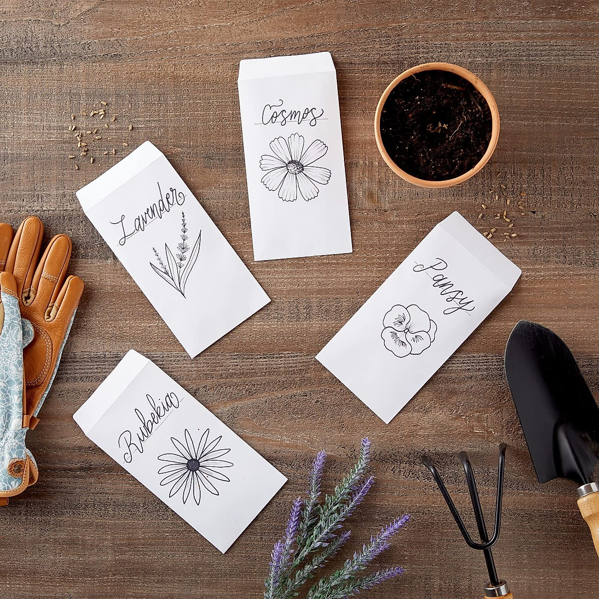 100 Pack Small Money Envelopes for Cash, Coins, Banks, Currency, and Budgeting (White, 3.5 x 6.5 In)