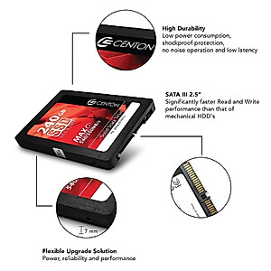 Centon Electronics Direct 2.5-Inch Solid State Drive 240GB25S3VVS1