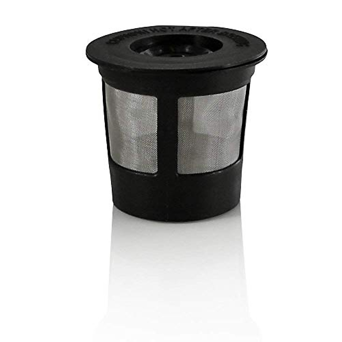 K&J Reusable K Cups Compatible with Keurig, 4 Pack, Black - Includes Freedom Clip for Compatibility With Keurig 2.0 Machines