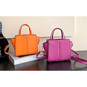 Crossbody Bags for Women Soft PU Leather Fashionable Small Tote Handbag Satchel Purses 2023