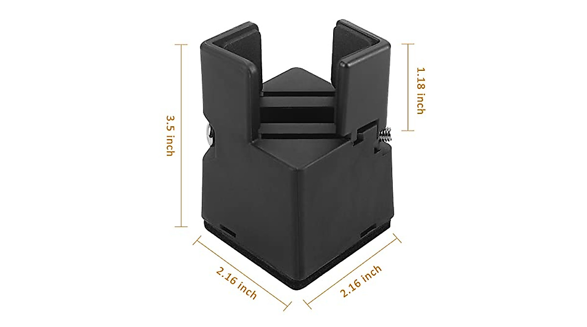 BTSD-home Bed Risers - 2" Heavy Duty for Furniture