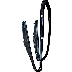 APDTY 140574 Tailgate Upper Window Glass Channel Rubber Weatherstrip Seal