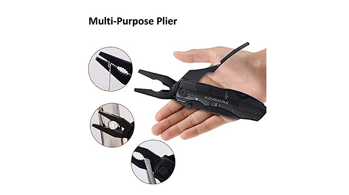 KINGMAX Multitool Pocket Knife - Essential Outdoor Tool