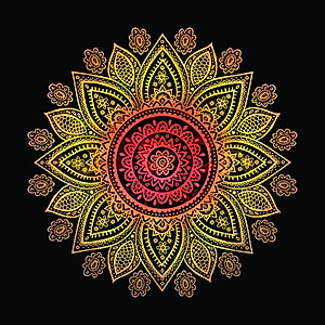 Mandalas for Meditation: Scratch-Off NightScapes