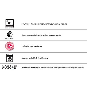 Ladole Rugs Distressed Numbers Pattern Animal Characters Area Rug - Soft Carpet for Kids Playroom, Little Girl, and Boy Bedroom, and Nursery - Cream and Multi, 6x9 (6'5" x 9'5", 200cm x 290cm)