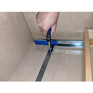 ELYSIAN 20'' Bottom Mount Soft Close Drawer Fully Assembled Wooden Drawer Organizer, Pull Out Under Cabinet Sliding Shelf Kitchen Pull Out Organizer Drawer Roll Out Wood Storage Cooking utensil drawer