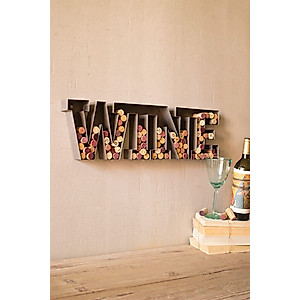 Kalalou CQ7342 Wine Cork Holder, Brown