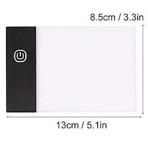 LED Light Box, Eye‑ A6 LED Light Pad Drawing LED Light Board Brightness Artcraft Tracing Flip Book Kit with Non‑Slip Backing, LED Copy Board Tablet