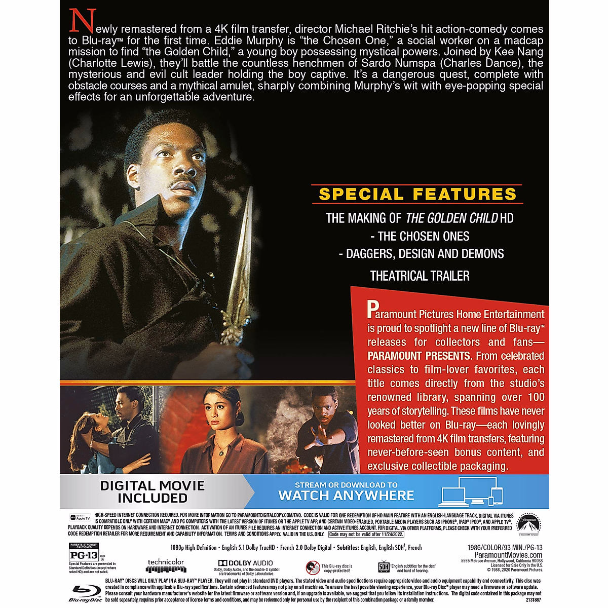 GOLDENCHILD - PARAMOUNT PRESENTS Volume 11 [BLU-RAY]