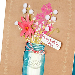 Hallmark Signature Birthday Card for Mom (Flowers)