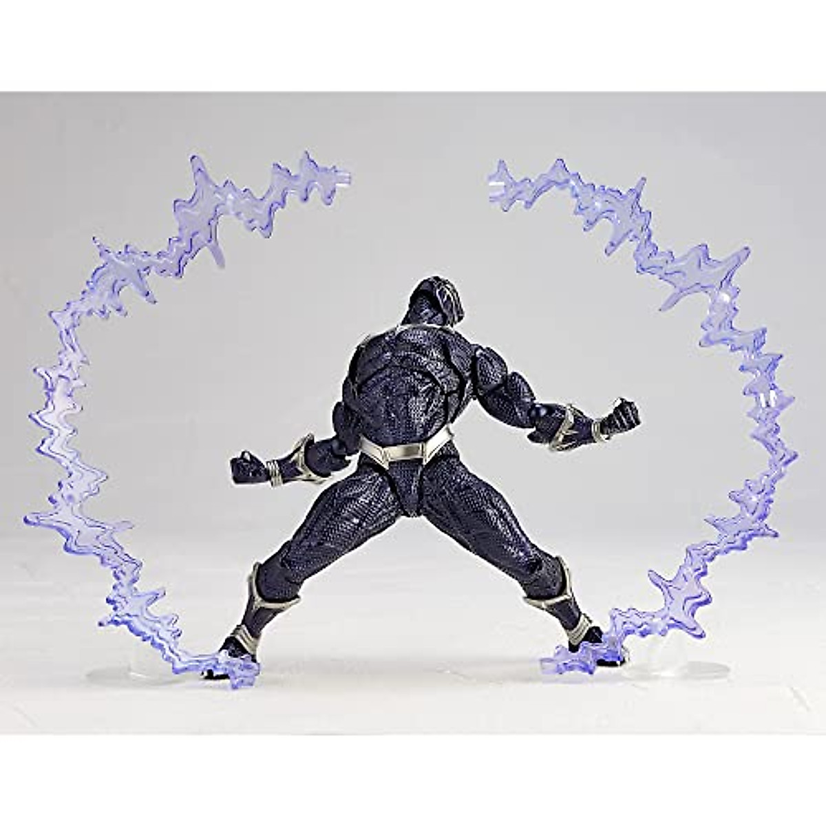 Kaiyodo Figurecomplex Amazing Yamaguchi Black Panther, Approx. 6.7 inches (170 mm), ABS & PVC Painted Action Figure, Revoltech