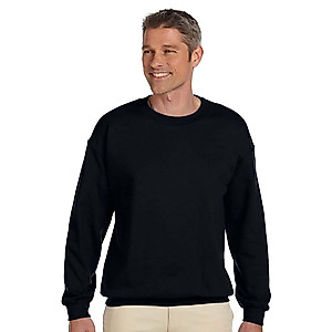 Hanes mens Ultimate Cotton Heavyweight athletic sweatshirts, Black, X-Large US
