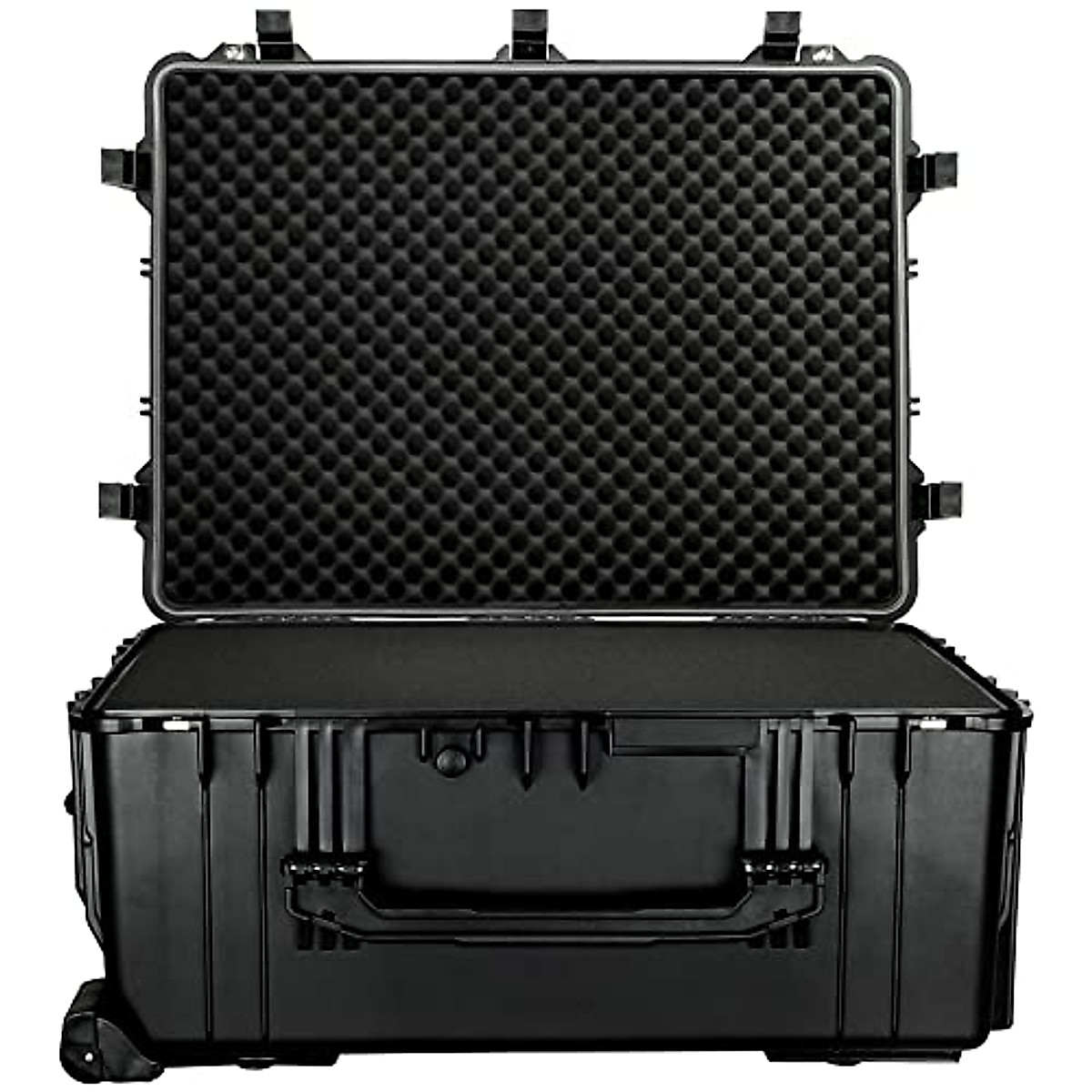 Eylar XXL 31.5" Protective Gear Roller Case Water and Shock Resistant w/Foam (Black)