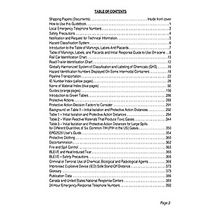 2020 Emergency Response Guidebook (ERG) - English - 5.5 inch x 7.5 inch (Standard Size),Spiral Bound - J.J.Keller and Associates - Helps Satisfy 49 CFR 172.602 DOT Requirement