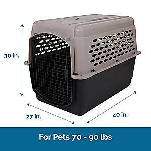 Petmate Vari Dog Kennel, Portable Dog Crate for Large Dogs, Great for Puppies Indoor or Outdoor, Perfect Travel Dog Crate