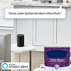 Quilted Northern Ultra Plush Toilet Paper, 48 Double Rolls, 48 = 96 Regular Rolls, 3 Ply Bath Tissue, 4 Pack of 12 Rolls