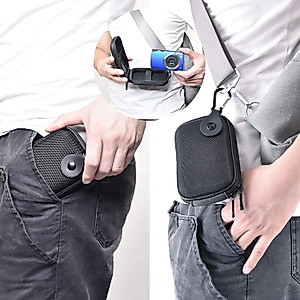 FOSOTO Compact Digital Camera Case Compatible for Canon ELPH 180 360 PowerShot G9X G9X Mark II SX620 HS, DSC-W800 W830, Nikon COOLPIX A10 S6800